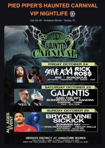 How to Do Tampa’s Haunted Carnival Like a VIP — Rides, Tables, and Luxe ...